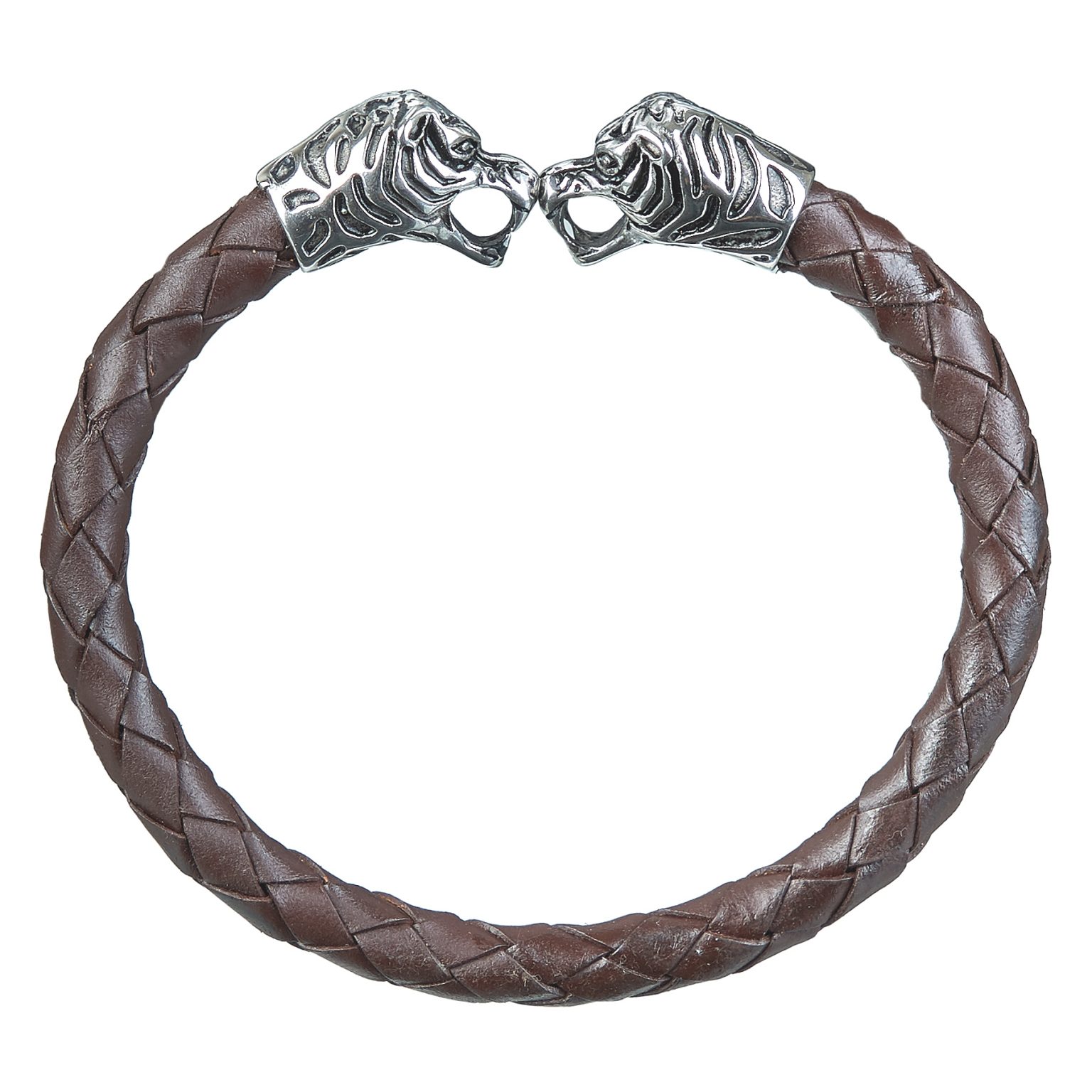 Aaron Bane® | beast of prey | Herren Armreif | gedreht | Braun ...
